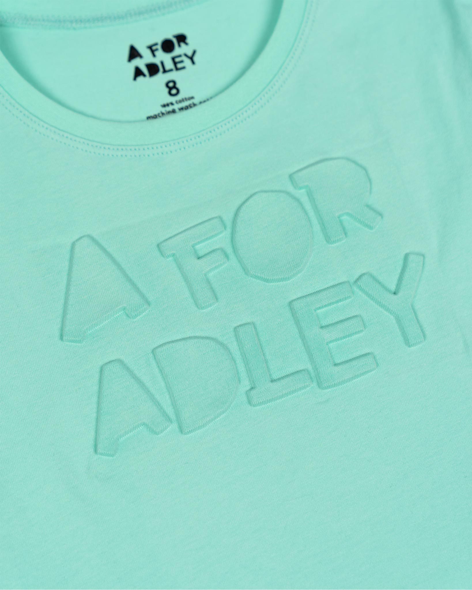 A for Adley 3D Logo Tee – Shopadley