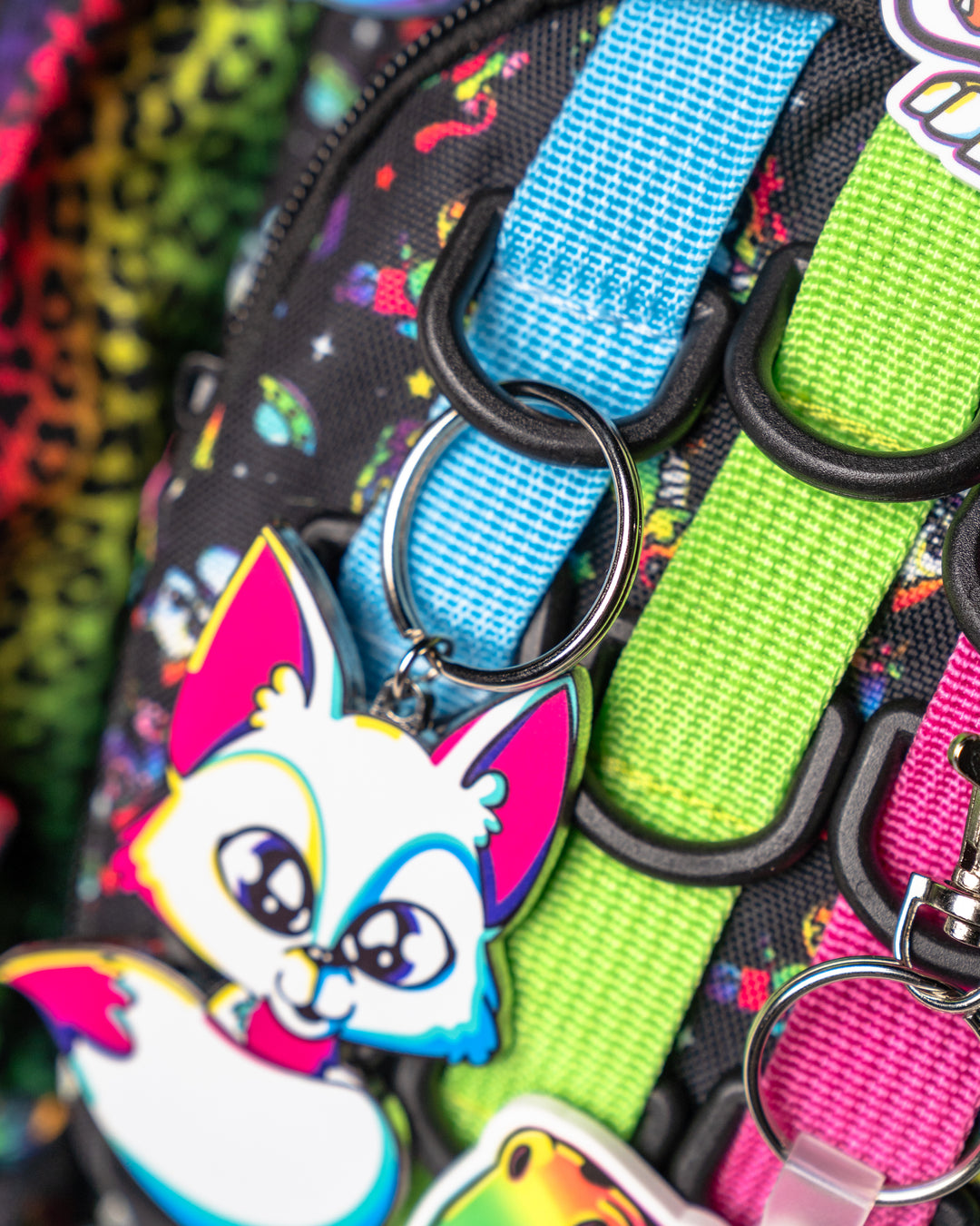 Neon Rainbow Friends Keychain Pack – Shopadley