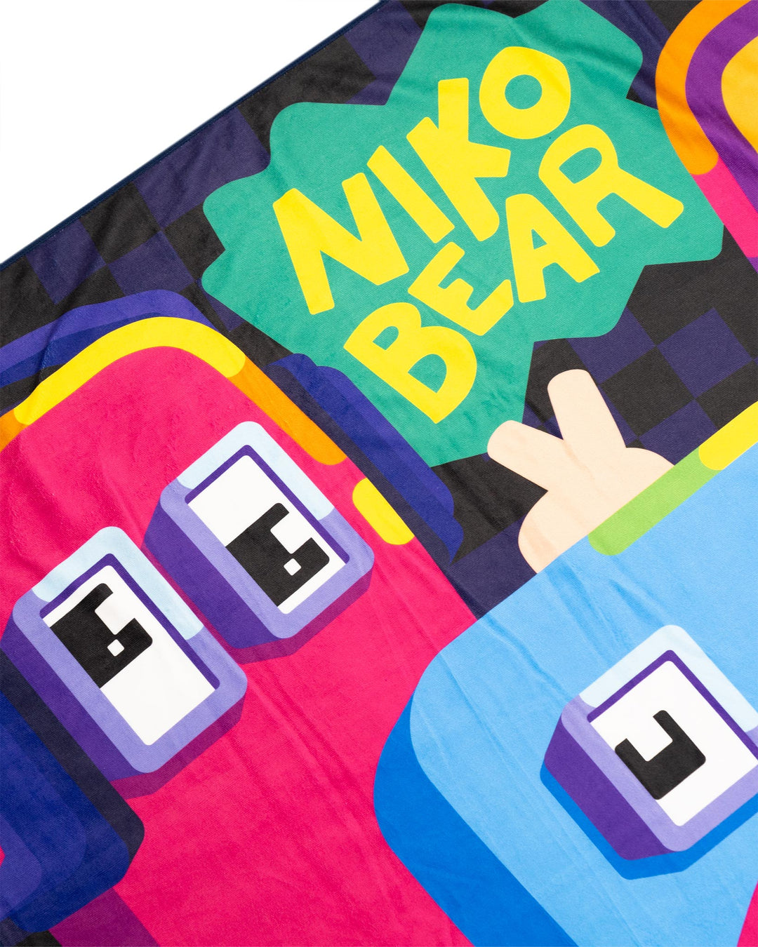 Niko & Rainbow Ghosts Friends Towel – Shopadley