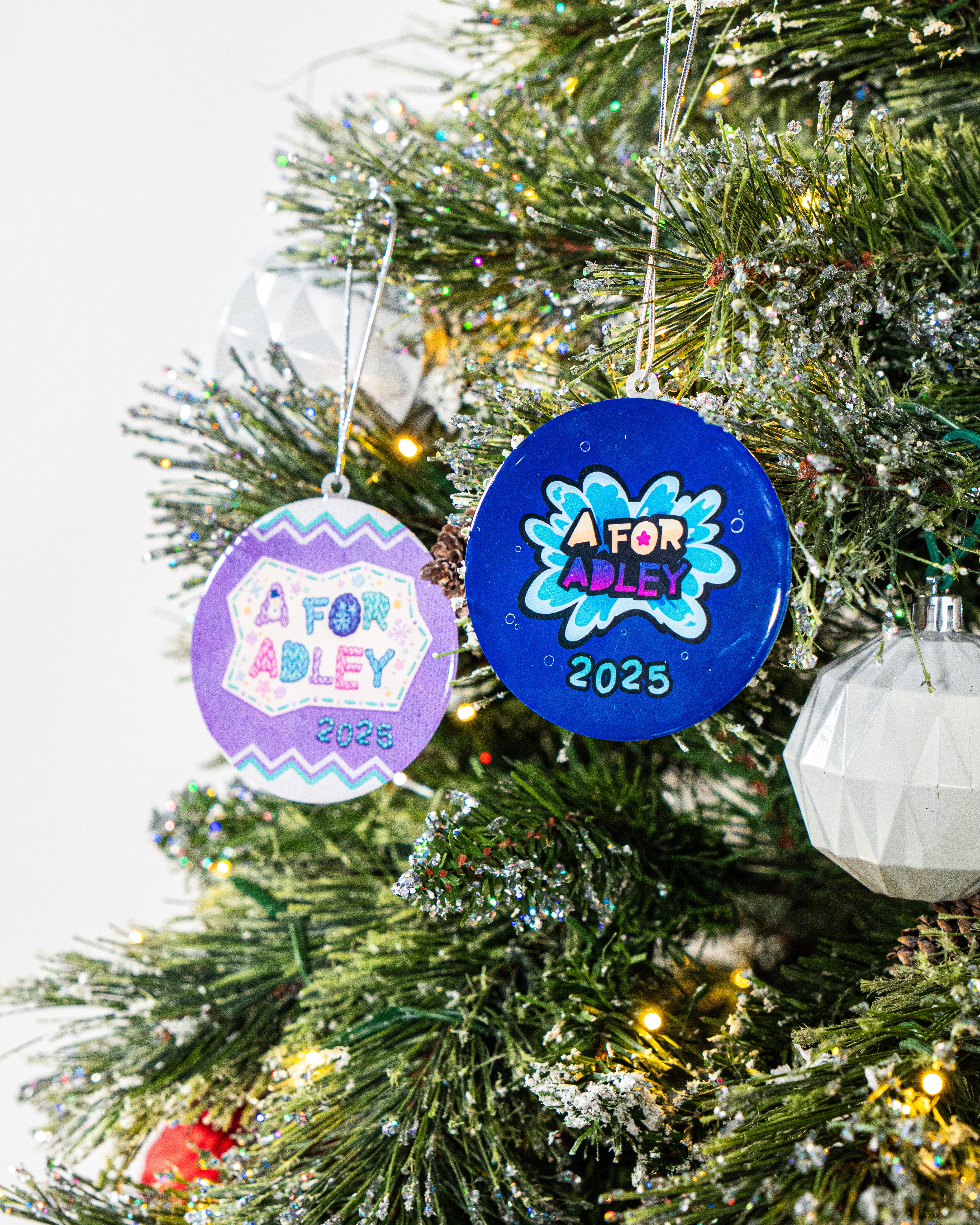 A for Adley 2025 Holiday Ornament Pack – Shopadley